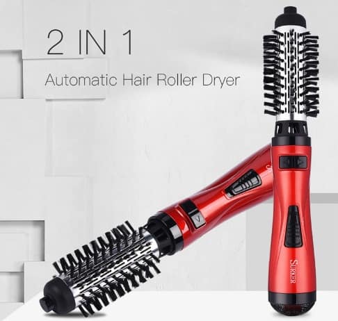 Professional Hair Dryer Rotary Brush Machine 2 in 1 Multifunction Hair ...